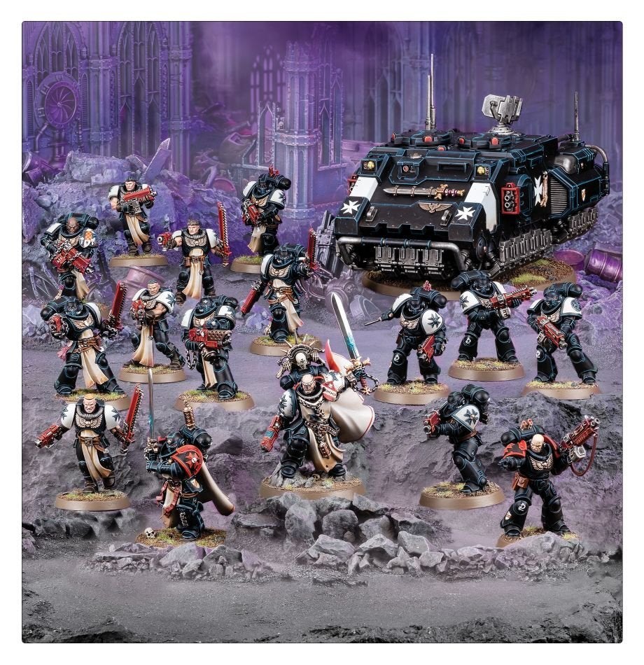 Warhammer 40k Black Templars Combat Patrol | Hangar 18 Hobbies