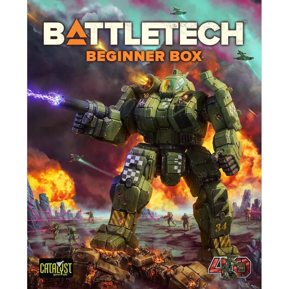 Battletech: Beginner Box (40th Anniversary) | Hangar 18 Hobbies